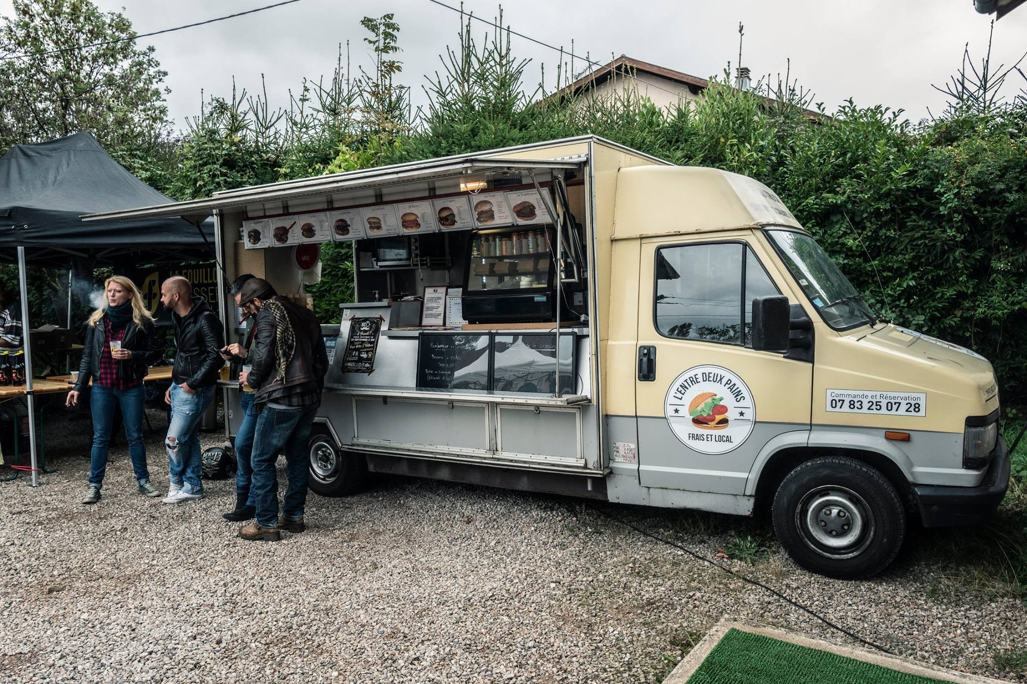 festival moto biker cafe racer motards a la francaise malf food truck ...